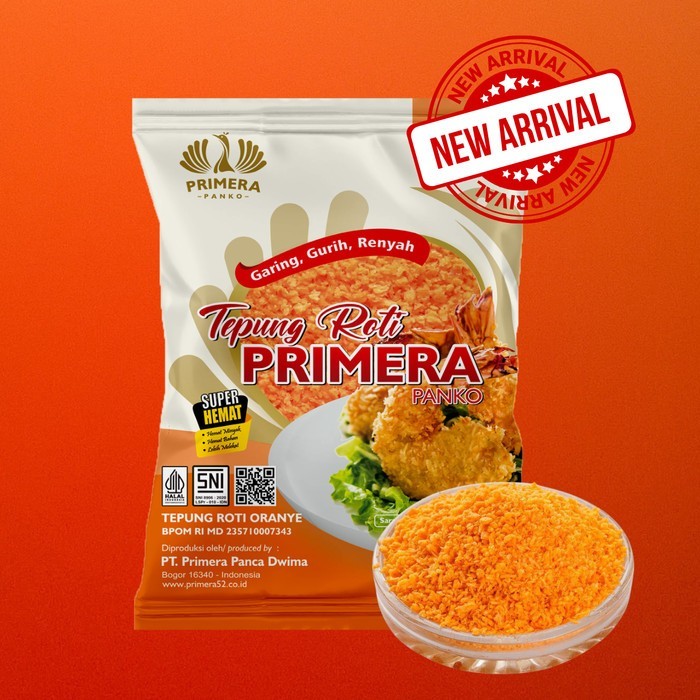 Jual PRIMERA TEPUNG ROTI 225 GR PANKO MIX WHITE ORANGE PANIR OREN PUTIH ...