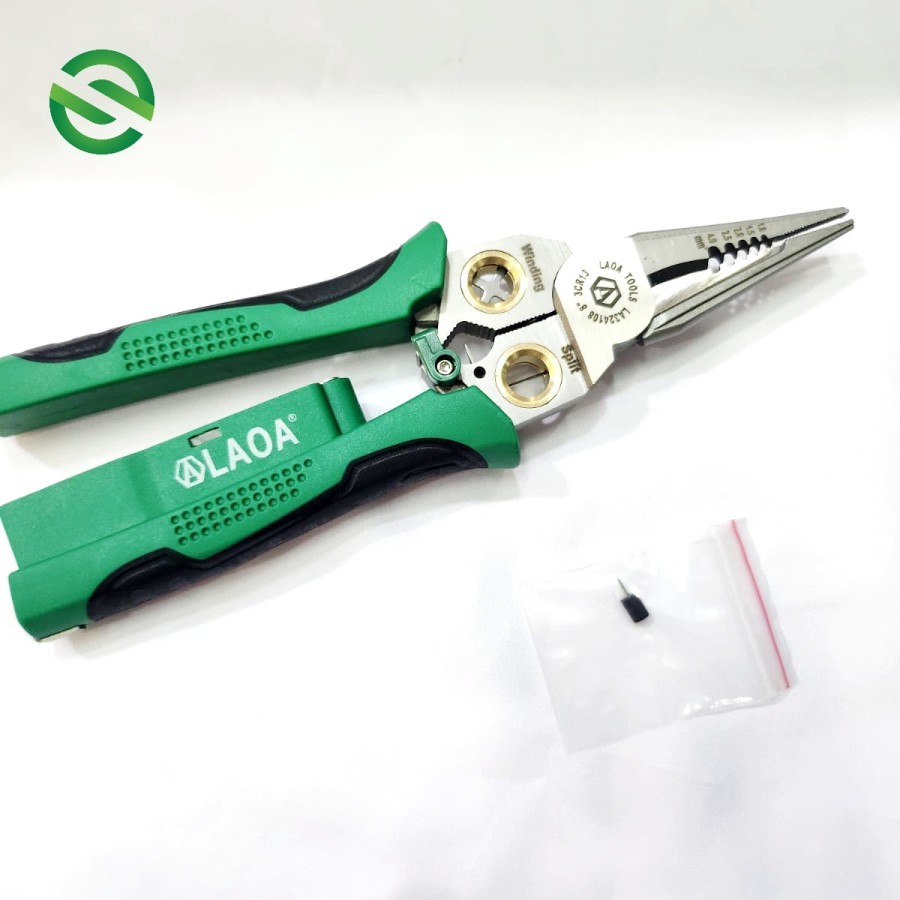 Jual LAOA Tools - Tang Ukur Listrik Stainless Steel 8in1 Multifungsi | Shopee Indonesia