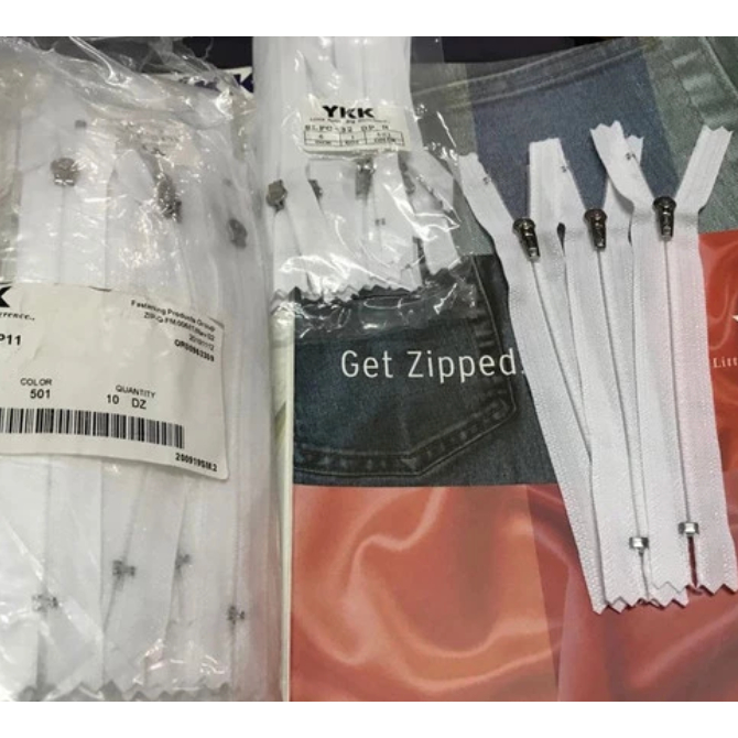 Jual YKK ZIPPER RESLETING SLFC 32 (SFC EKONOMI) 7 INCH 17.5 CM 1 PAK=10 ...