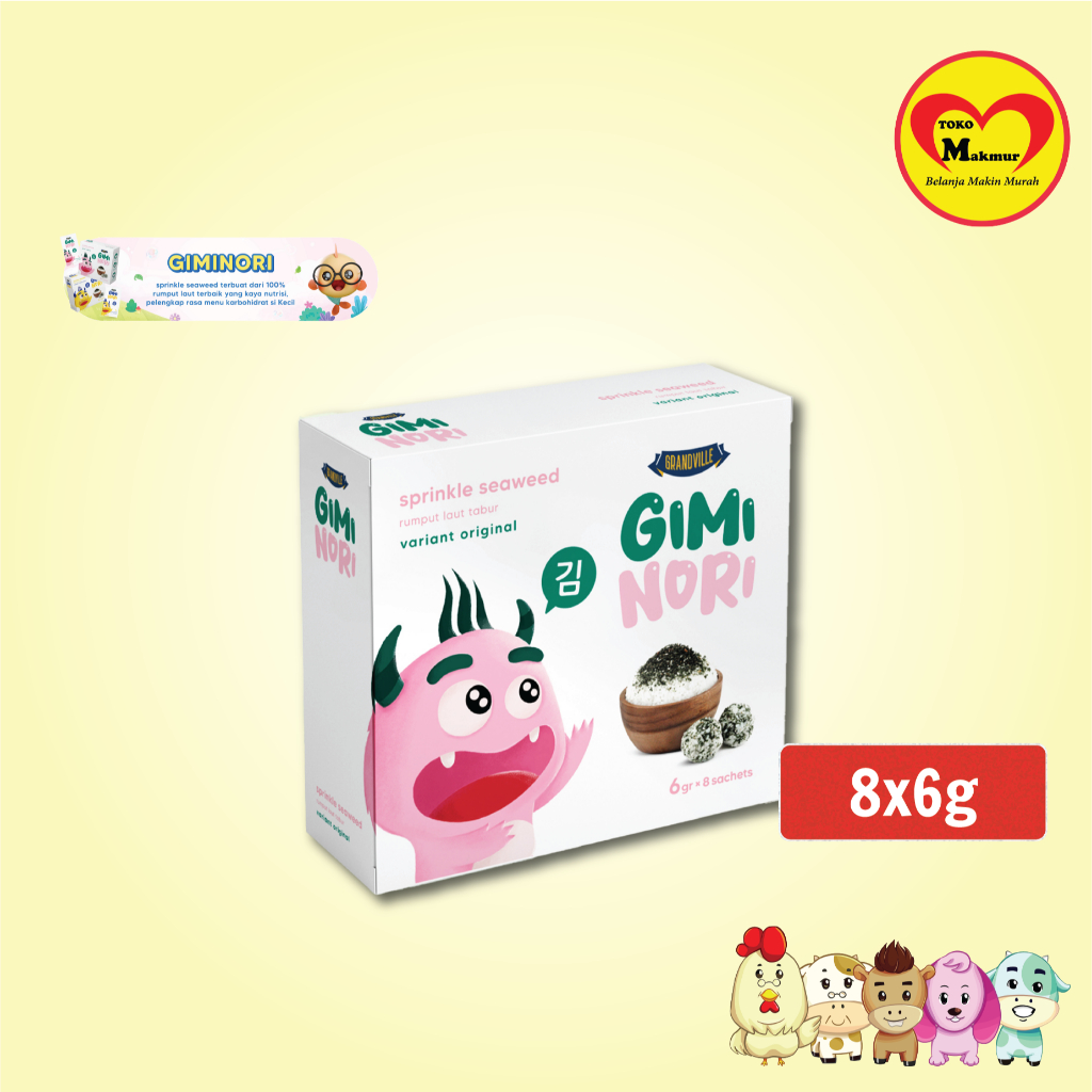 Jual Grandville Gimi Nori Original 8x6gr / Toko Makmur Pondok Jati ...