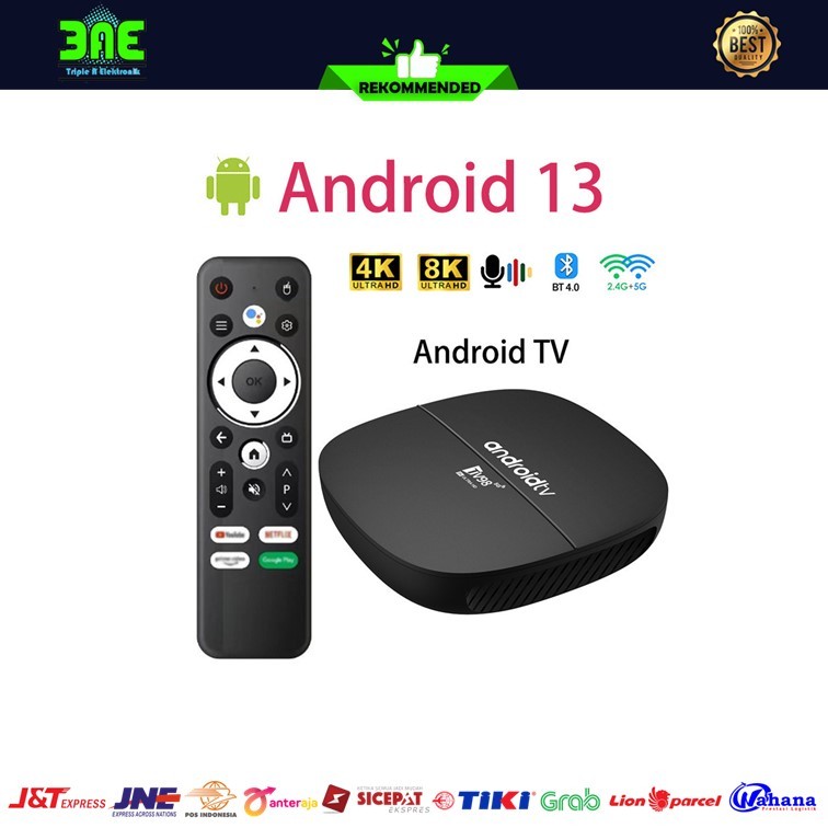 Jual ATV TV98 Android TV Box Smart TV Set Top Box Digital Android 4K ...