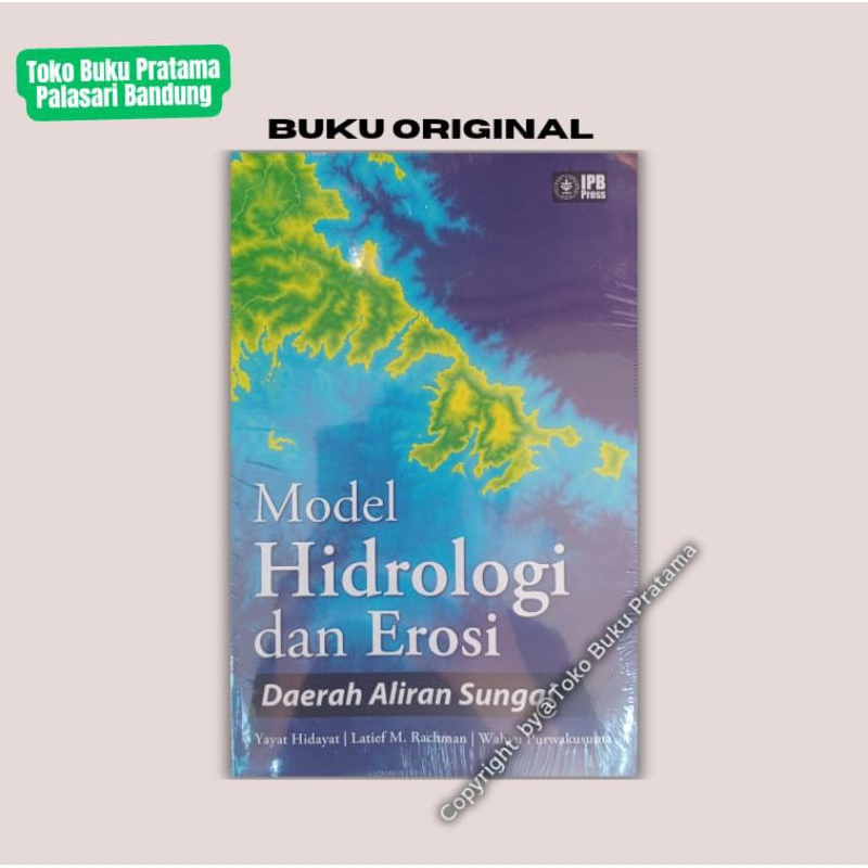 Jual Buku Model Hidrologi Dan Erosi Daerah Aliran Sungai - ORI | Shopee ...