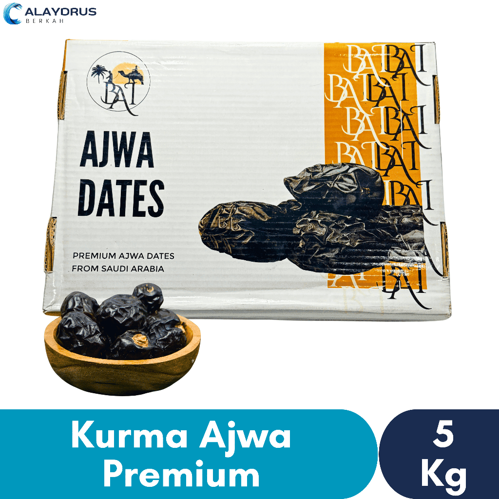 Jual Kurma Ajwa 5Kg Nabi Asli 100% Original Premium Madinah | Kurma ...