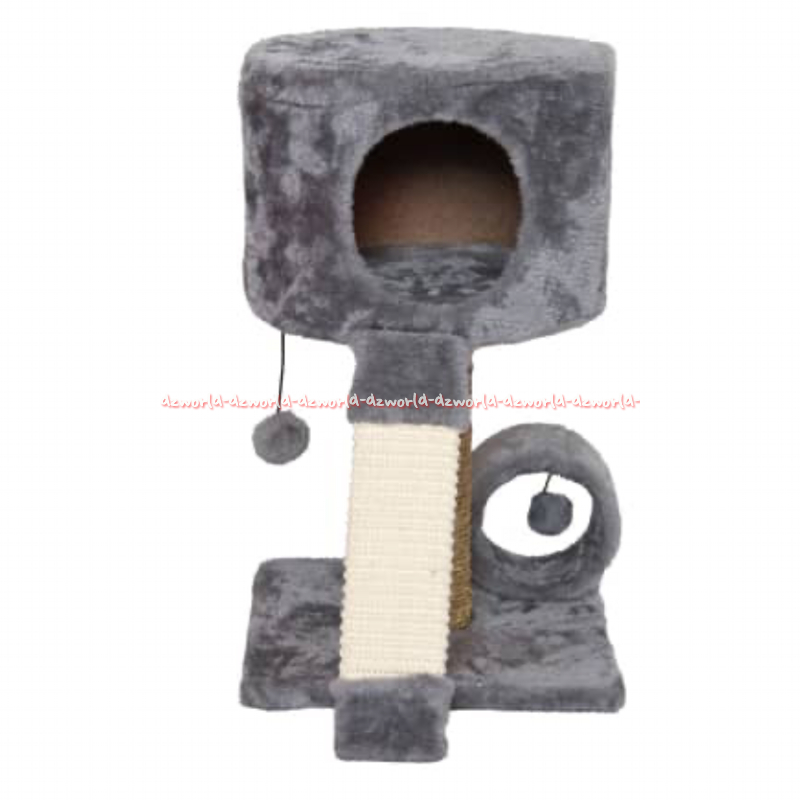 Jual Paws N Tails 31cm Alat Cakar Cakaran Kucing Dengan Tiang Tempat ...