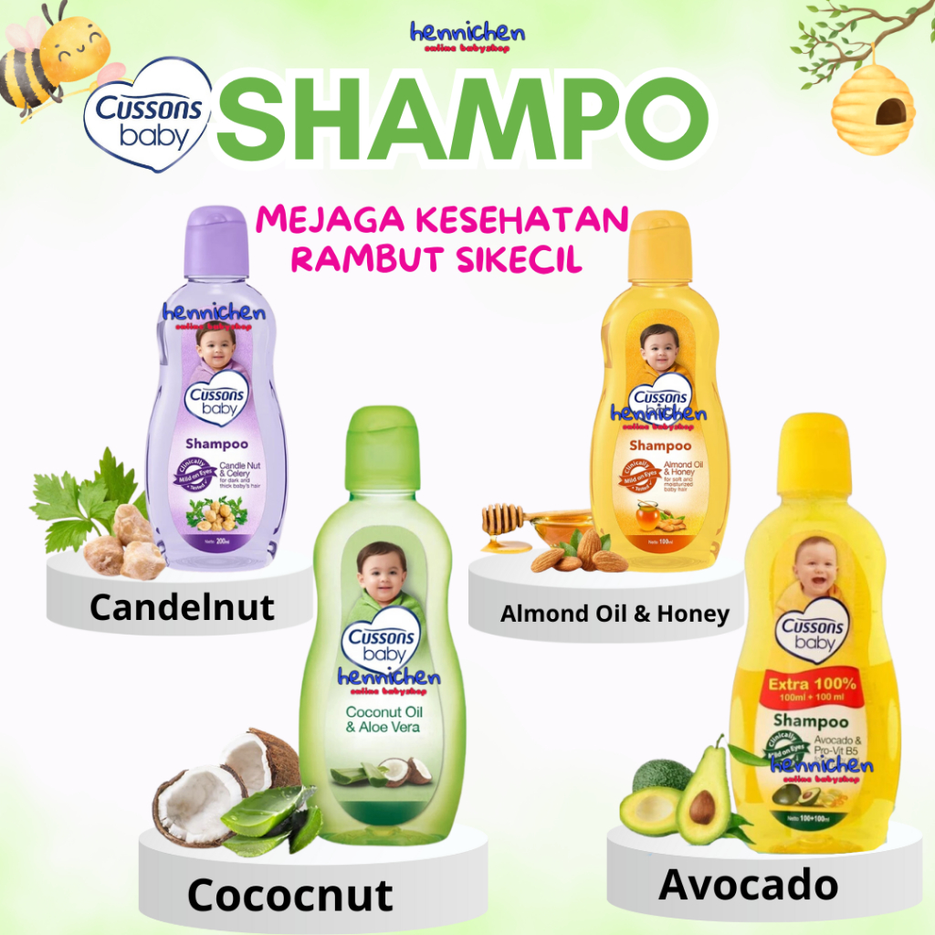 Jual Cussons Baby Shampoo 100 ml + 100 ml / Cusson Shampoo Bayi ...