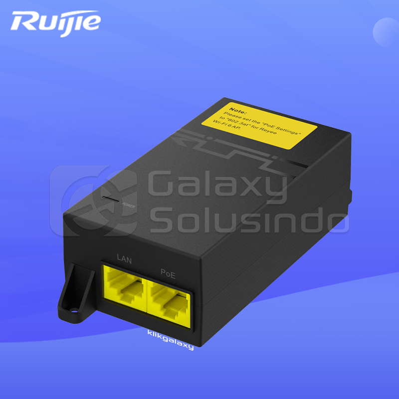 Jual RUIJIE RG-POE-AT30 Injektor PoE 1 port 31.2W PoE Adapter | Shopee Indonesia