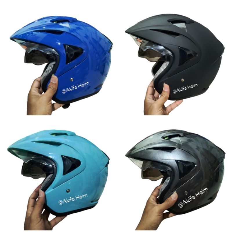 Jual COD Helm Hiu Arrow Angkatan Laut Murah Original | Shopee Indonesia