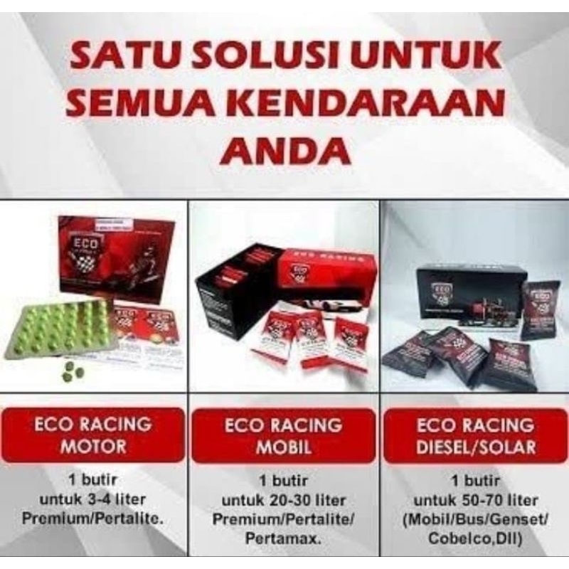 Jual ECO RACING MOTOR MOBIL DAN DIESEL | Shopee Indonesia