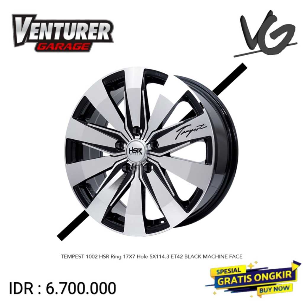 Jual Velg modifikasi murah ring 17 mobil x pander almaz innova ertiga ...