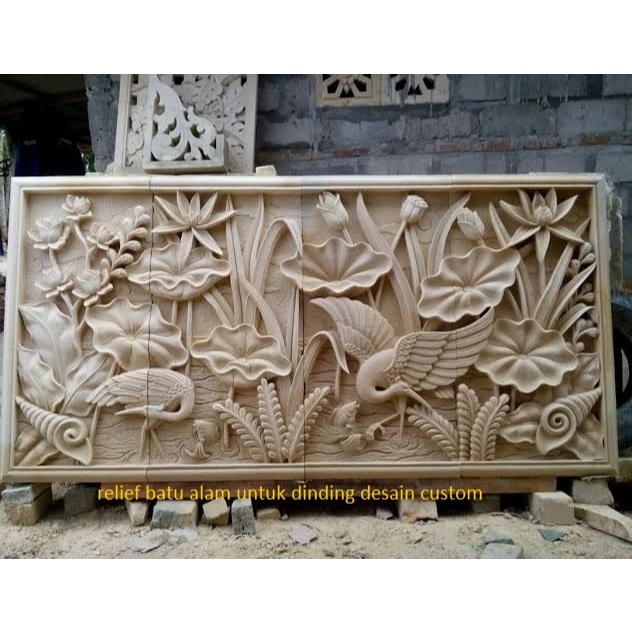 Jual Relief Batu Alam untuk Dinding Desain Custom | Shopee Indonesia
