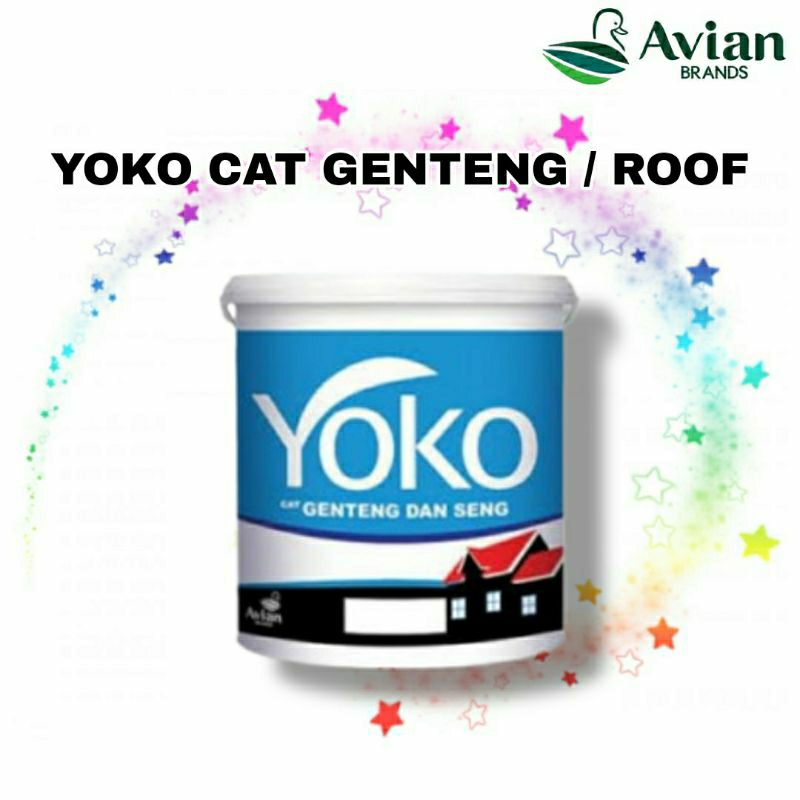 Jual Cat Avian Yoko Roof / Cat Genteng Avian | Shopee Indonesia