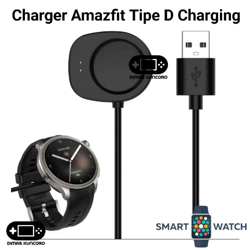 Jual Charger Amazfit Tipe D Charging cable usb dock charge amazfit ...