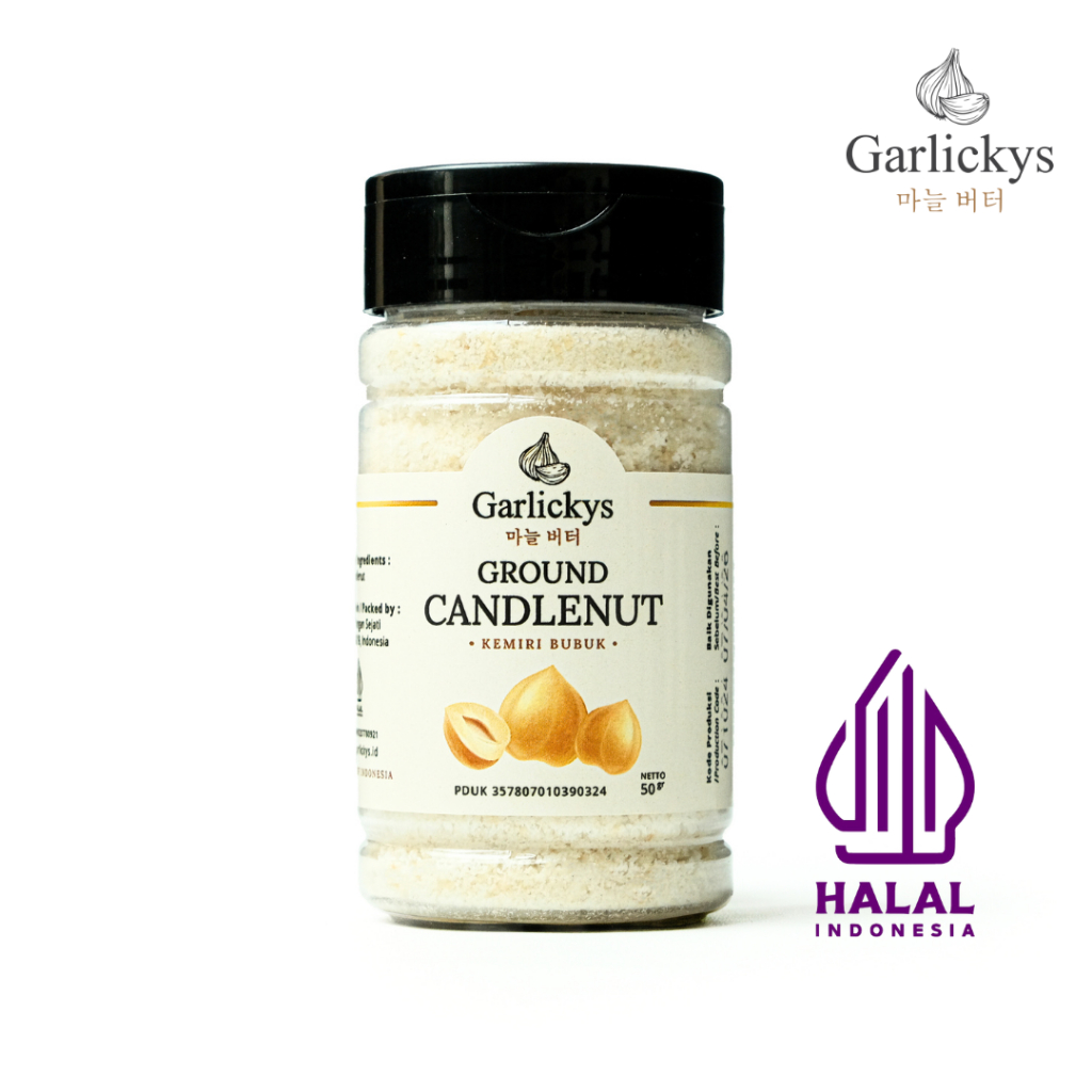 Jual GARLICKYS Kemiri Bubuk Asli Ground Candlenut Powder | Shopee Indonesia