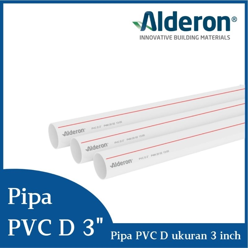 Jual Pipa PVC D 3" inch Alderon | Shopee Indonesia