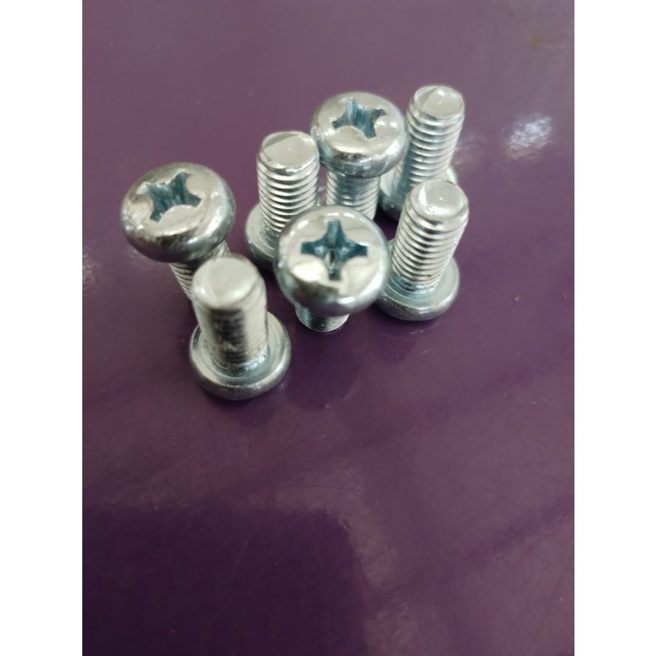 Jual Baut JP M5x15/Baut JP M5/Baut Obeng Plus/Baut Plus/(Per 100 Pcs ...