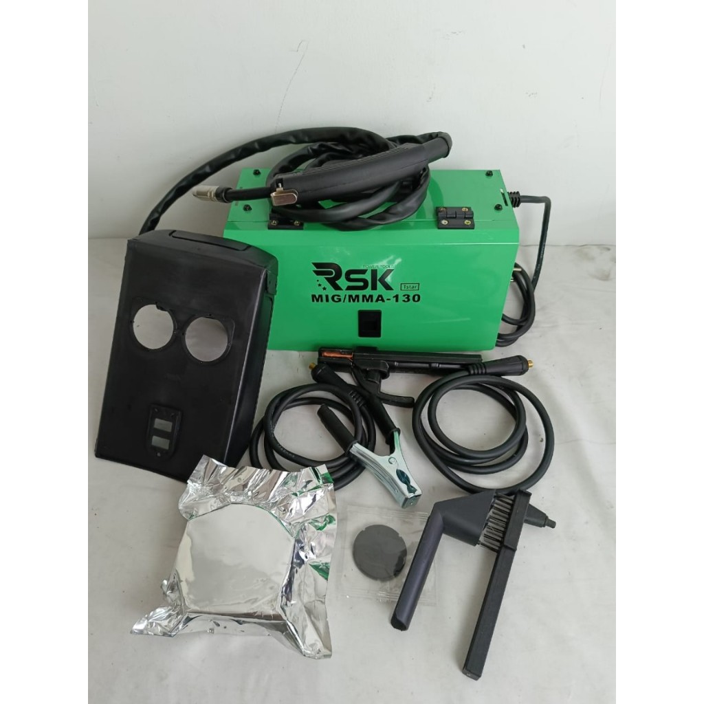 Jual RSK MESIN LAS MIG MMA 130 WELDING MACHINE MIGI GASLESS | Shopee Indonesia