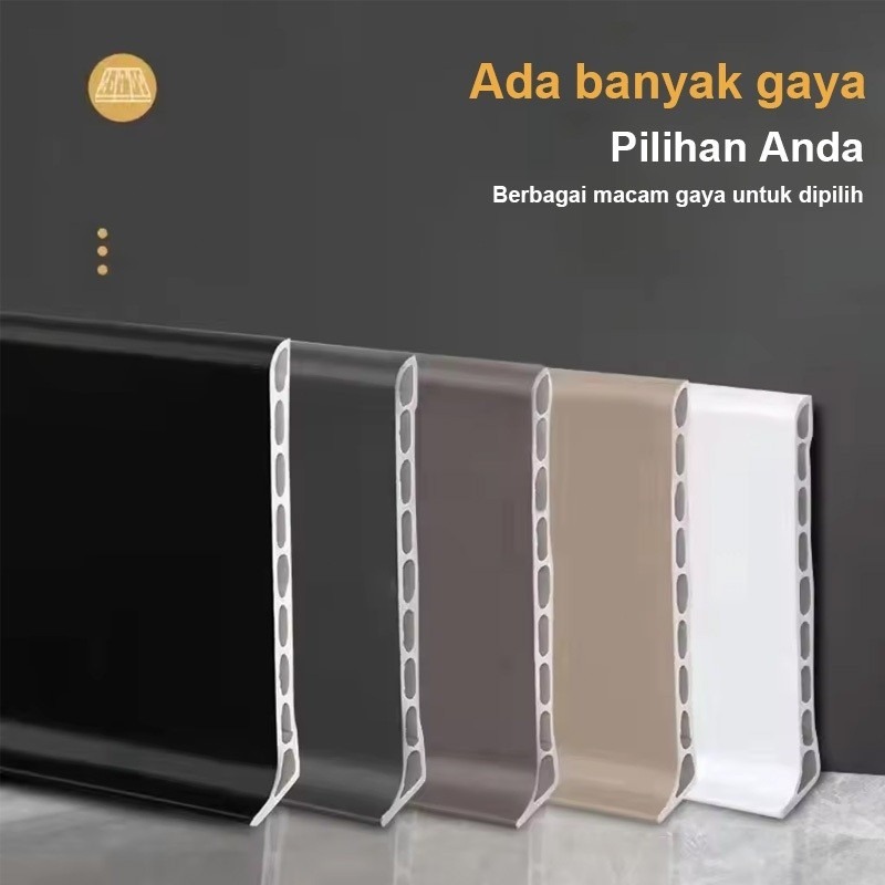 Jual SKIRTING LIST LANTAI KAYU LANTAI (290cm x 8/10 cm) / Plint PVC ...