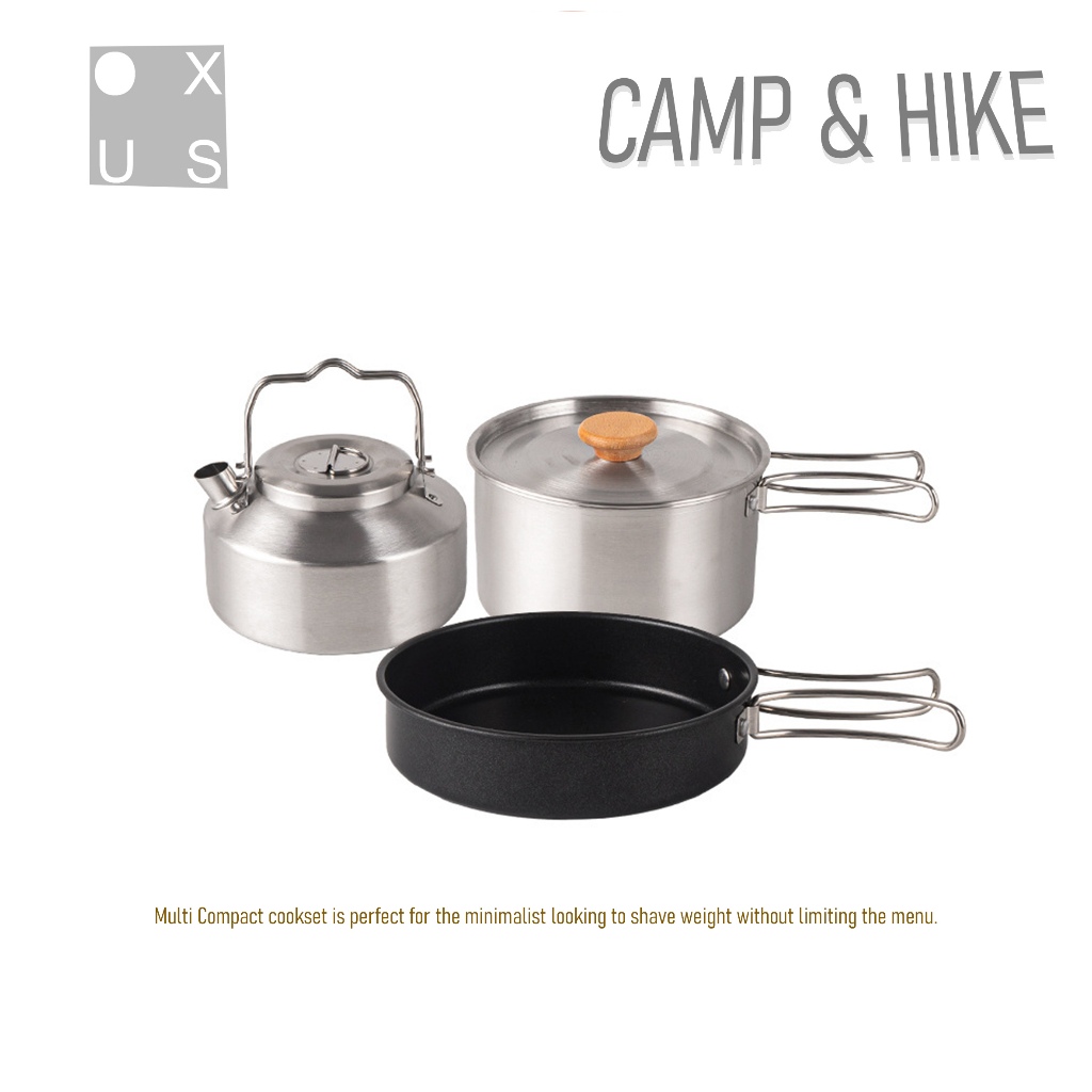 Jual Nesting Cooking Set Teapot Peralatan Masak Non Stick Anti Lengket ...