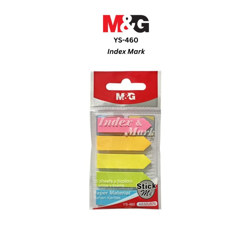 Jual Index Memo M&G AS32U574 Index Mark Sticky Notes Arrow Flags Sticky ...