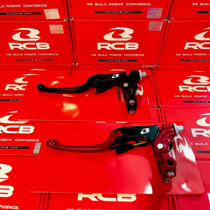 Jual Handle Kiri RCB Radial S1 CNC Handle kiri kopling rem Original RCB Merah Hitam | Shopee ...