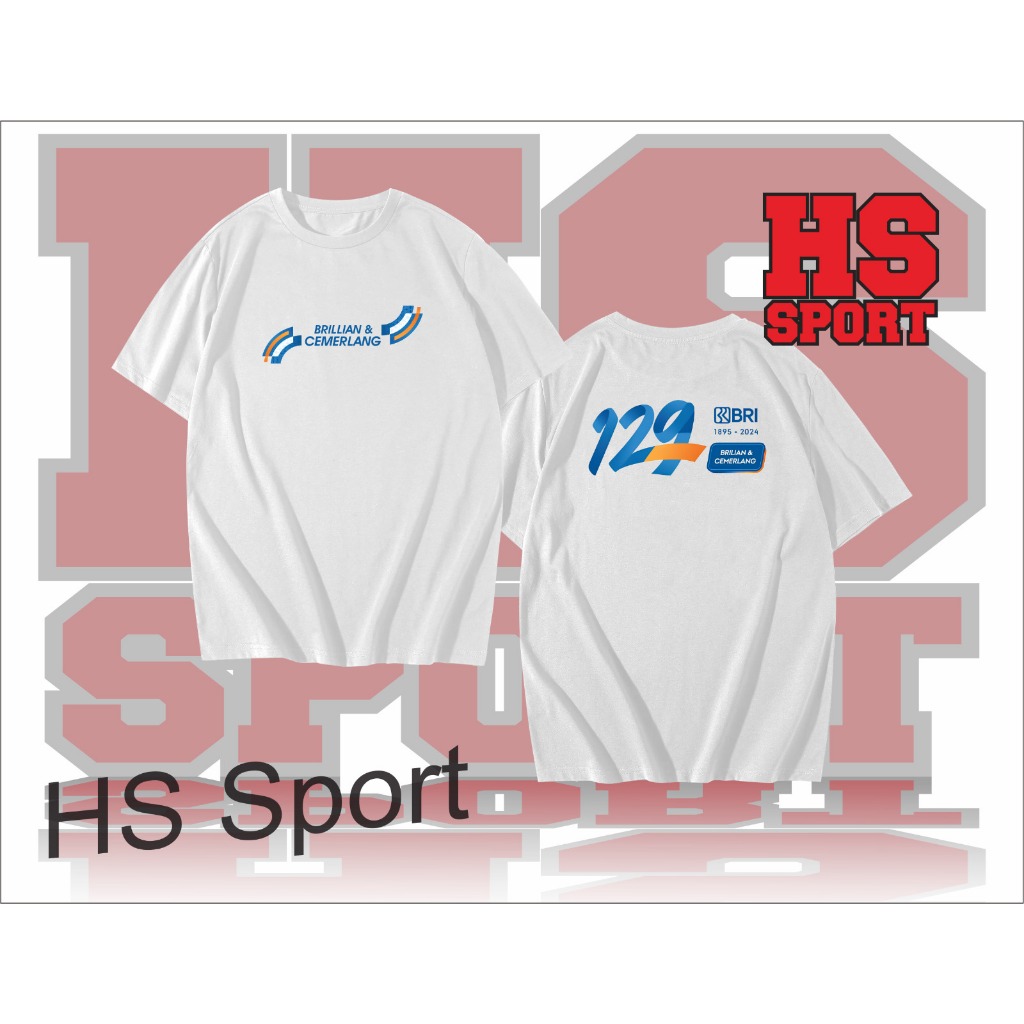 Jual BAJU BRI - BAJU KERAH BRI 129 TAHUN - BRI ULANG TAHUN - BAJU HUT ...