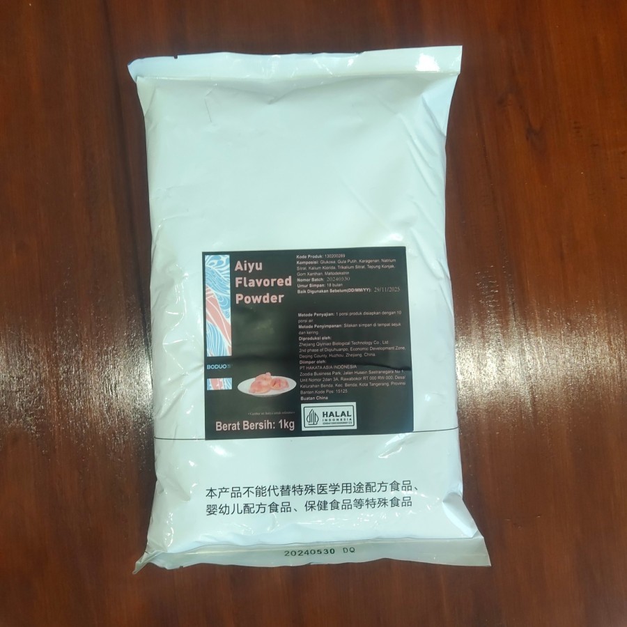 Jual Boduo - Aiyu Flavored Powder - 1 Kg - Bubuk Agar jelly powder ...