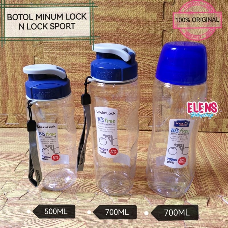 Jual Lock n Lock botol minum handy sporty bottle 700ml | Shopee Indonesia