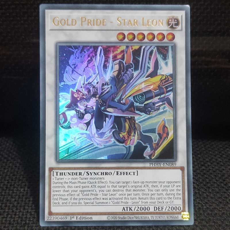 Jual Kartu Yugioh TCG Gold Pride - Star Leon Ultra Rare UR ORI PHHY NM | Shopee Indonesia
