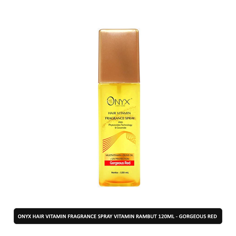 Jual ONYX HAIR VITAMIN FRAGRANCE SPRAY VITAMIN RAMBUT 120ML | Shopee ...