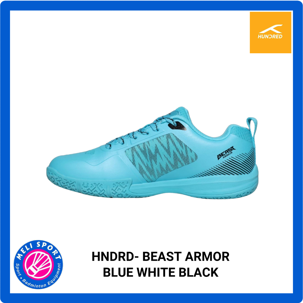 Jual Sepatu HNDRD Beast Armor Blue White Black 100% Original / Sepatu ...