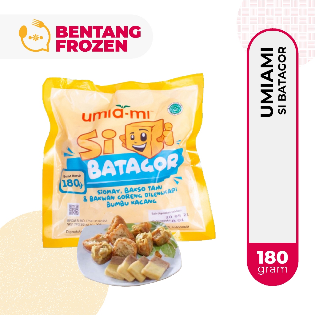Jual Umiami Si Batagor 180gr / Batagor + Bumbu Kacang | Shopee Indonesia
