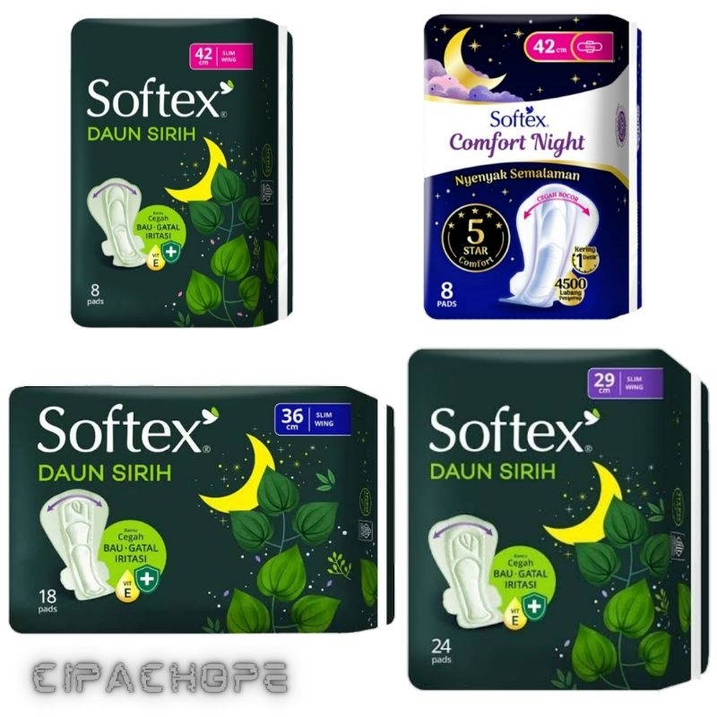 Jual Softex Daun Sirih Slim Wing/Comfort night | Shopee Indonesia