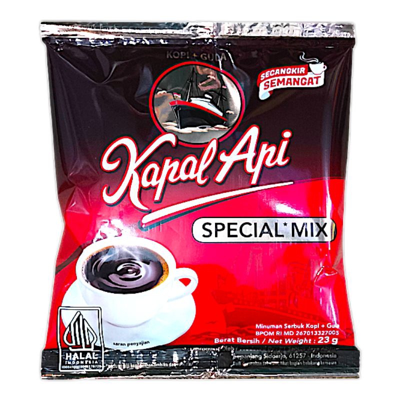 Jual Kopi KAPAL API MIX Kopi Plus Gula | Shopee Indonesia