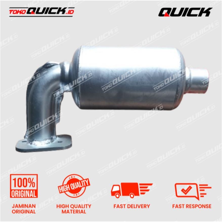 Jual Knalpot Traktor Roda Empat Quick Truck QT-14, QT-16 - Muffler ...