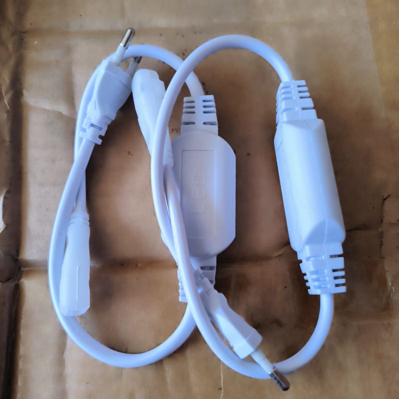 Jual KABEL POWER LED STRIP SELANG COB 8A MODEL JEPIT 220V 220 VOLT ...