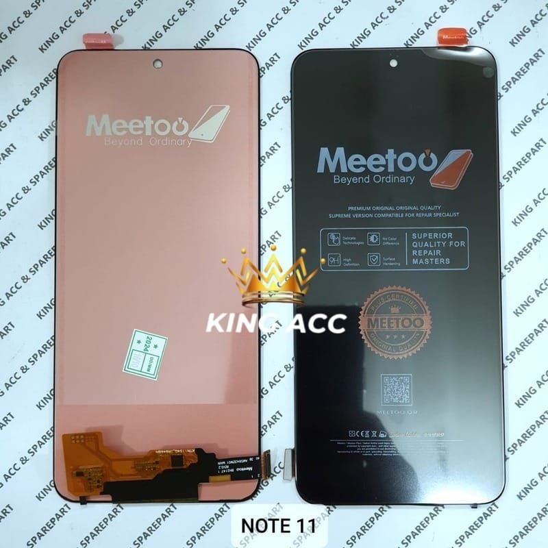 Jual MEETOO LCD TOUCHSCREEN XIAOMI REDMI NOTE 11 / NOTE 11S / POCO M4 PRO 4G / NOTE 12S FLEXIBEL ...