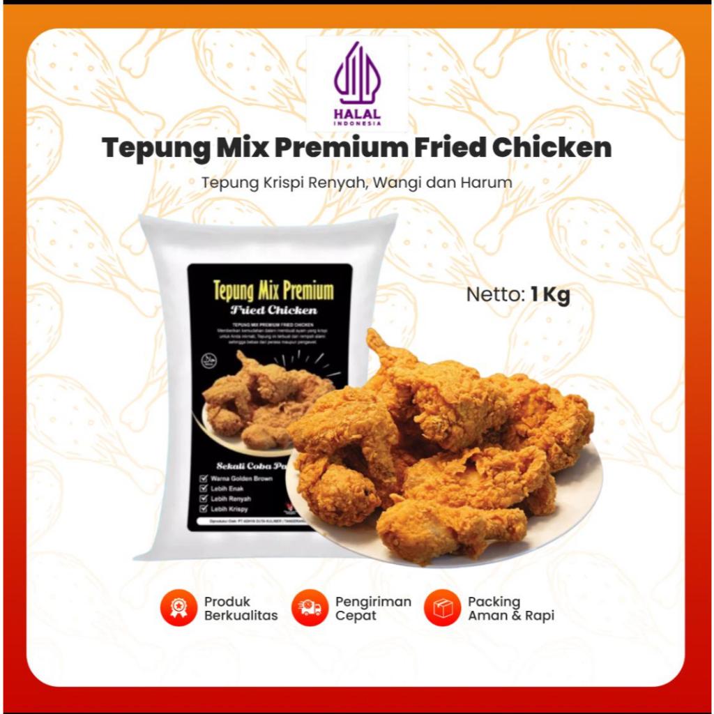 Jual Produk RAHASIA Tepung Mix Kentucky KFC Premium 1KG | Tepung Crispy ...