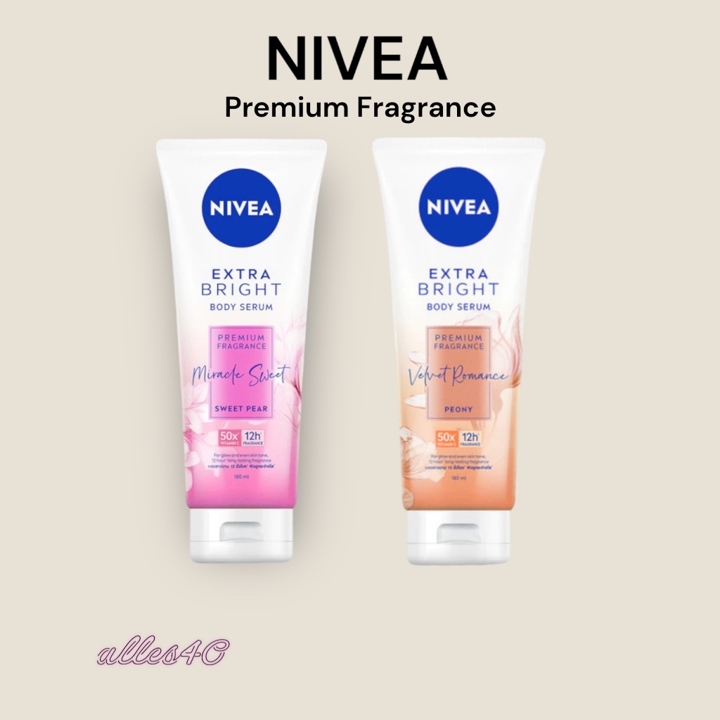 Jual NIVEA Body Serum Extra Bright Premium Fragrance Velvet Romance ...