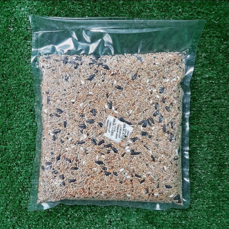 Jual J&J Pakan Makanan Burung Parrot Falk Lovebird Parkit Mix 500 gr ...