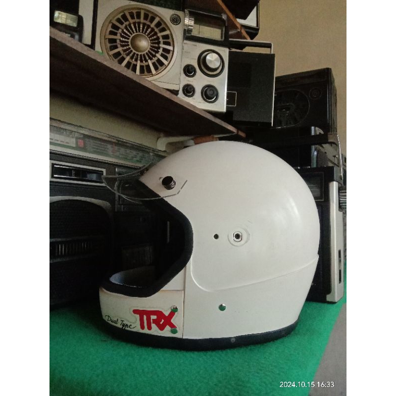 Jual HELM TRX CUSTOM/HELM TRX JADUL | Shopee Indonesia