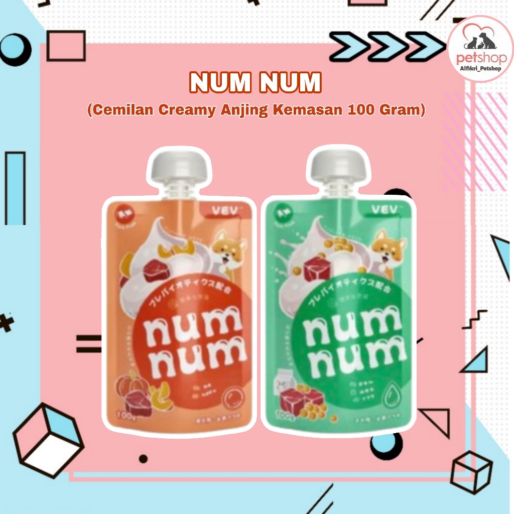 Jual [PROMO EXP 27-07-2025] Num Num Premium Dog Wet Food 100 Gr ...