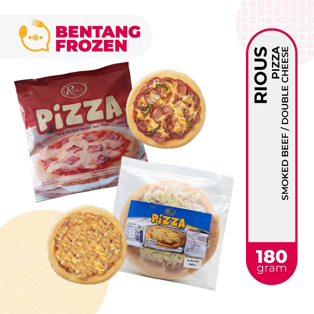 Jual Rious Pizza Instan by Bernardi 180gr / Pizza Smoked Beef / Pizza ...