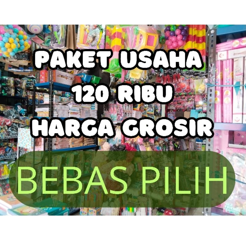 Jual PAKET USAHA MAINAN 120 RIBU DAPAT 12 MAINAN | Shopee Indonesia