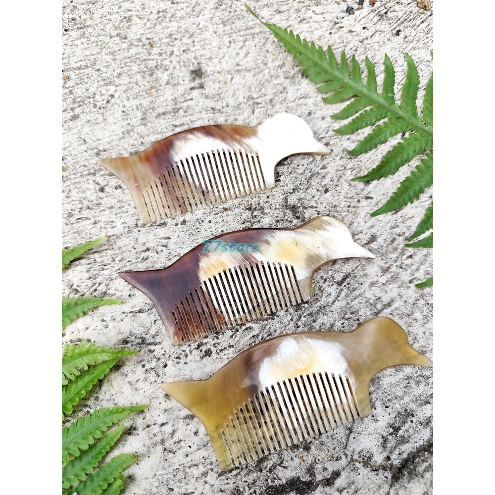 Jual Sisir saku tanduk sapi original perawatan rambut dan kulit kepala ...