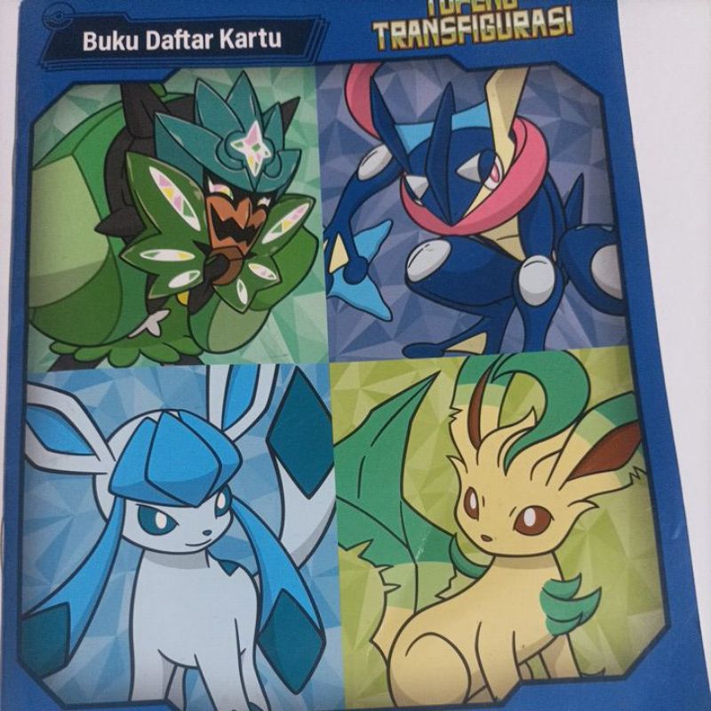 Jual Buku Daftar Kartu Topeng Transfigurasi - Set Kolektor - Pokemon TCG Indonesia | Shopee ...
