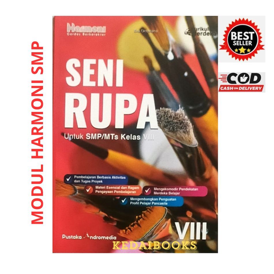 Jual Modul Harmoni Seni Rupa untuk SMP/MTs Kelas 8 Kurikulum Merdeka | Shopee Indonesia
