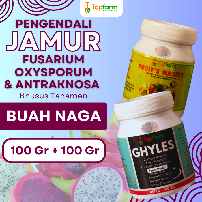 Jual Fungisida Topfarm / Obat Jamur Akar Buah Naga / Obat Jamur Tanaman ...