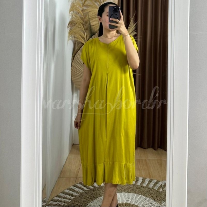 Jual Daster Viral Ruffle Busui / Daster Polos Ruffle Busui / Daster ...