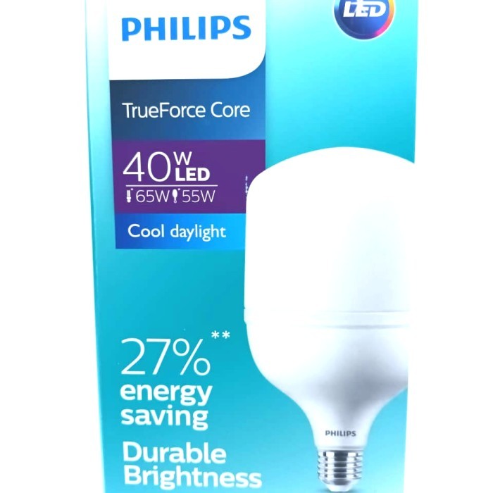 Jual Lampu Philips LED TForce 40W 40 W 40 WATT 40WATT - Putih Cooldaylight | Shopee Indonesia
