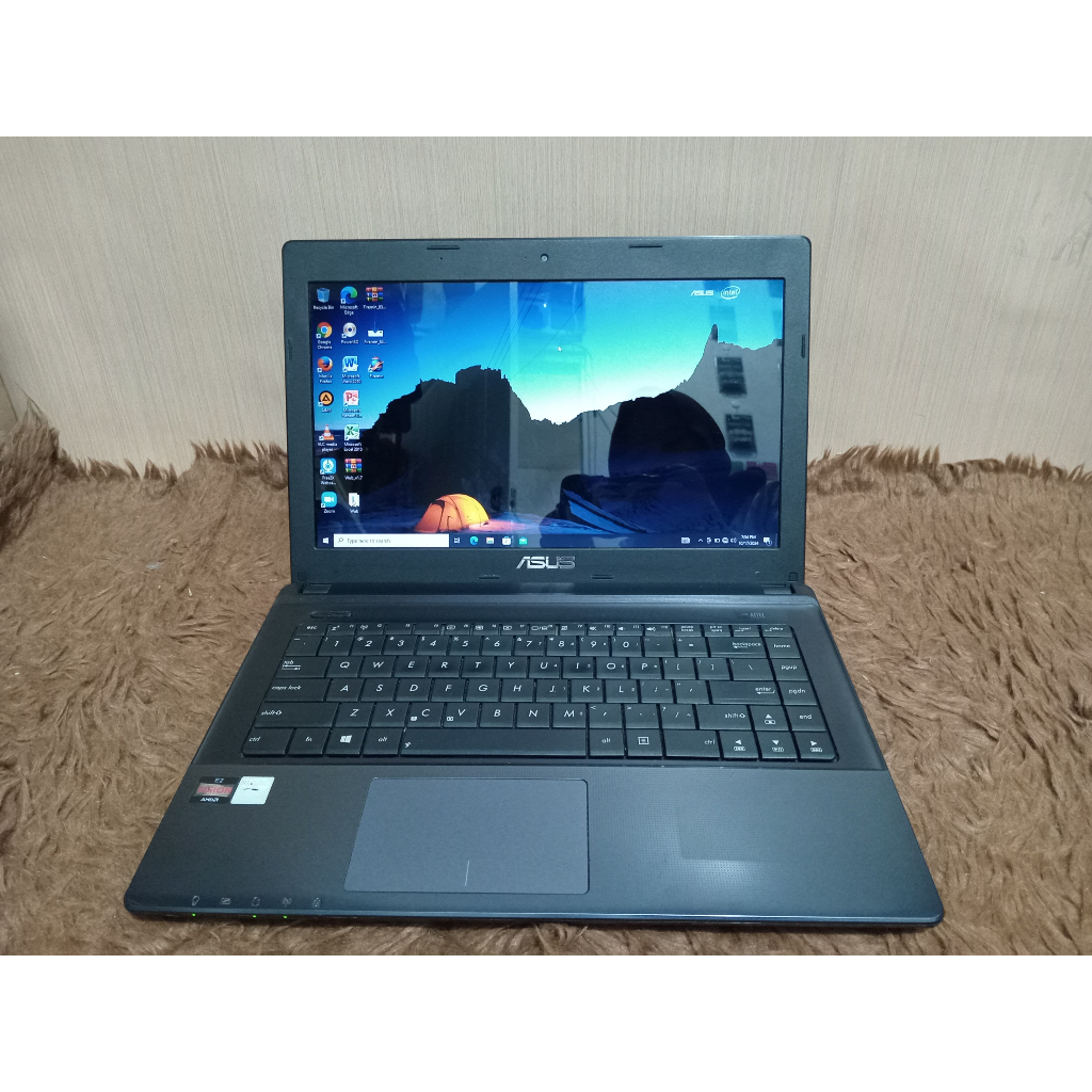 Jual Laptop Asus X45U ram 4gb hdd 320gb NO MINUS | Shopee Indonesia